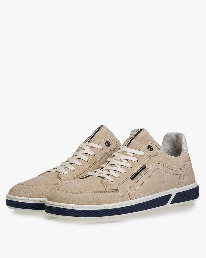 Men's sneakers De Zager 01.07 Natural / Beige | Floris van Bommel