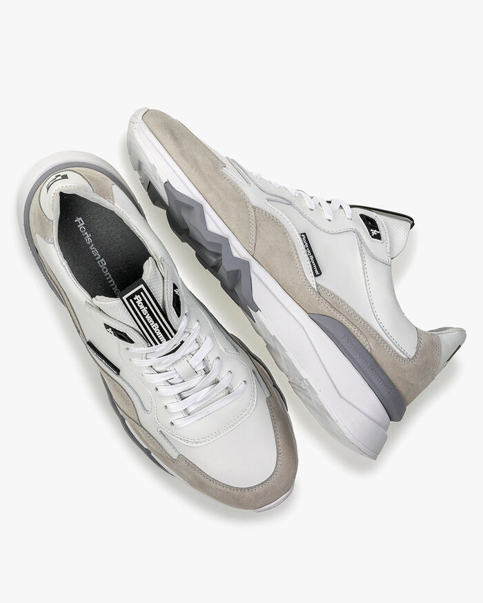 Men's sneakers De Zager 01.07 Natural / Beige | Floris van Bommel